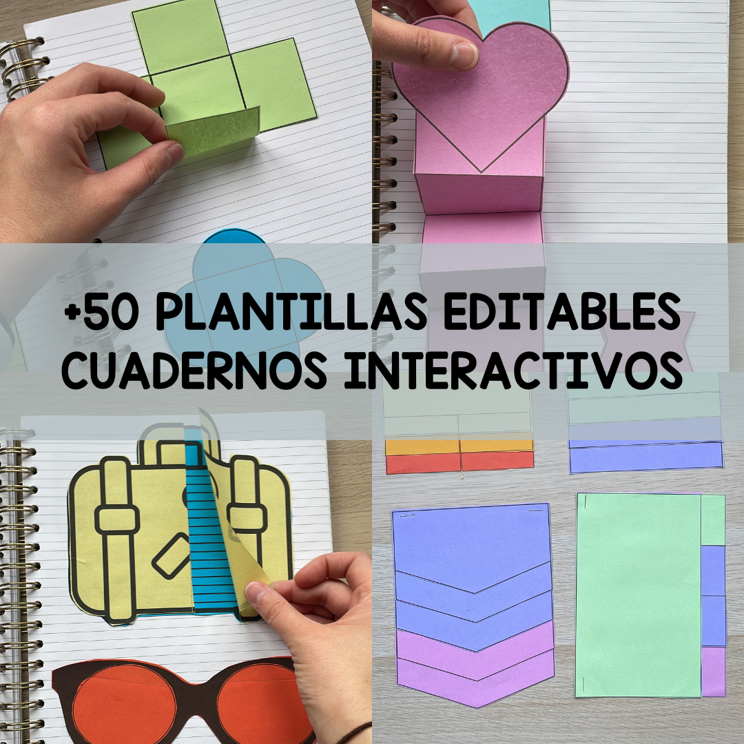 Ebook Plantillas Cuaderno Interactivo | Kumubox.com