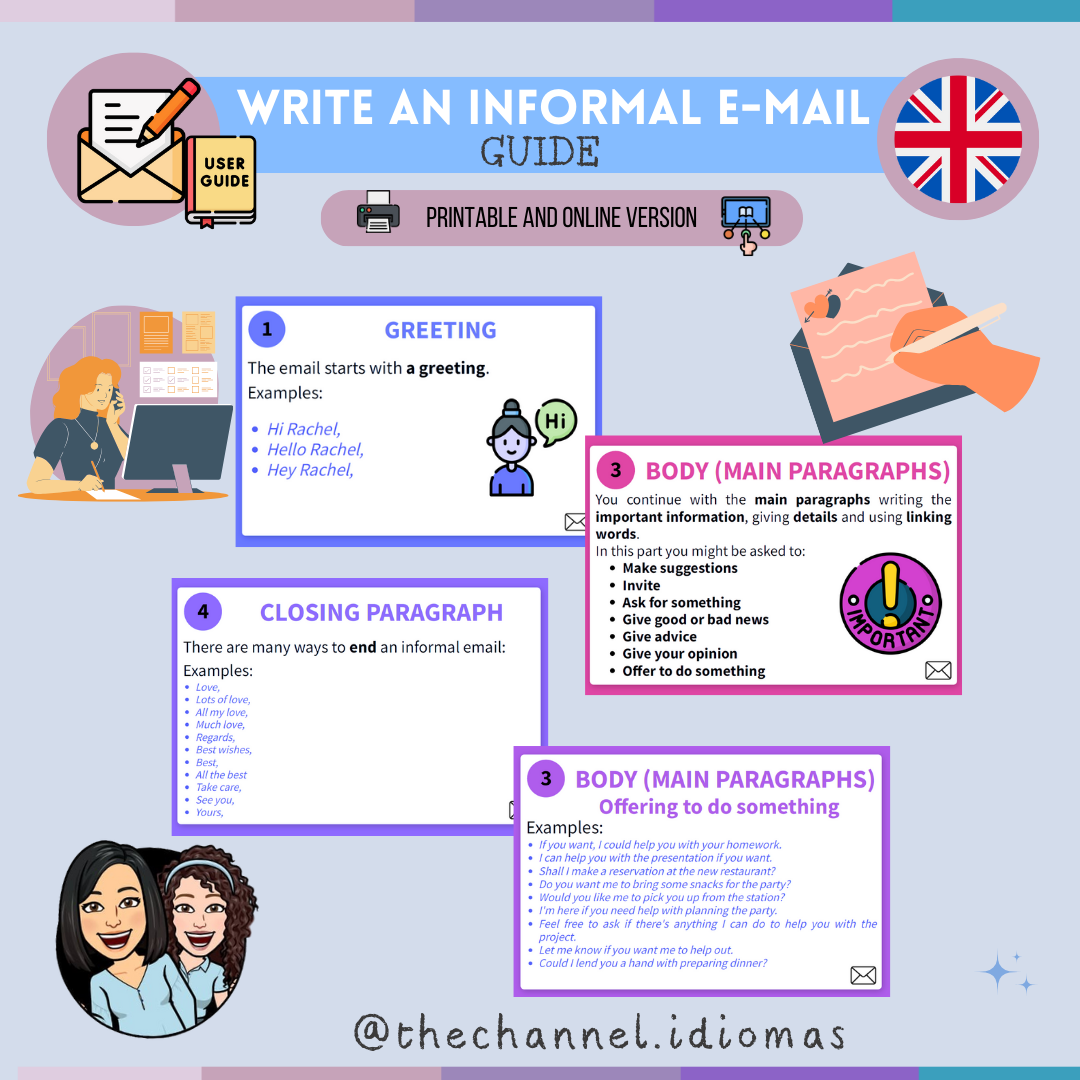 How to Write an Informal E-mail – Guide | Kumubox.com